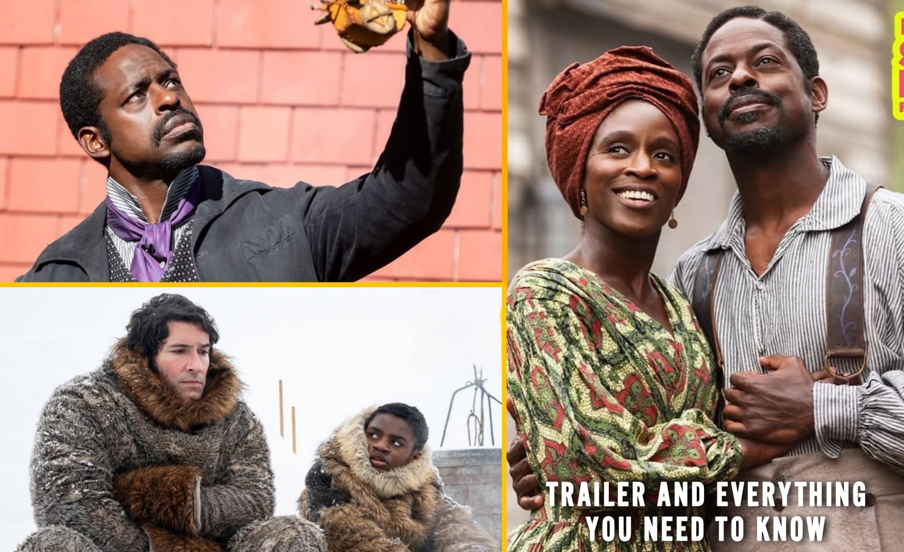 Washington Black Hulu Series Trailer: Sterling K. Brown & Tom Ellis ...