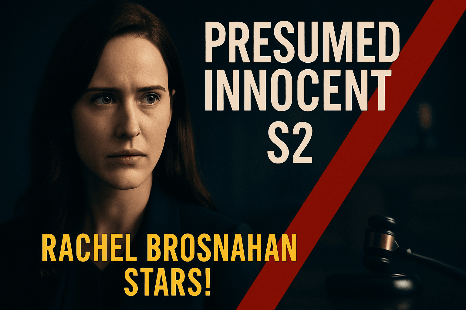 Rachel Brosnahan Stars In Presumed Innocent Season 2 Release Date ...